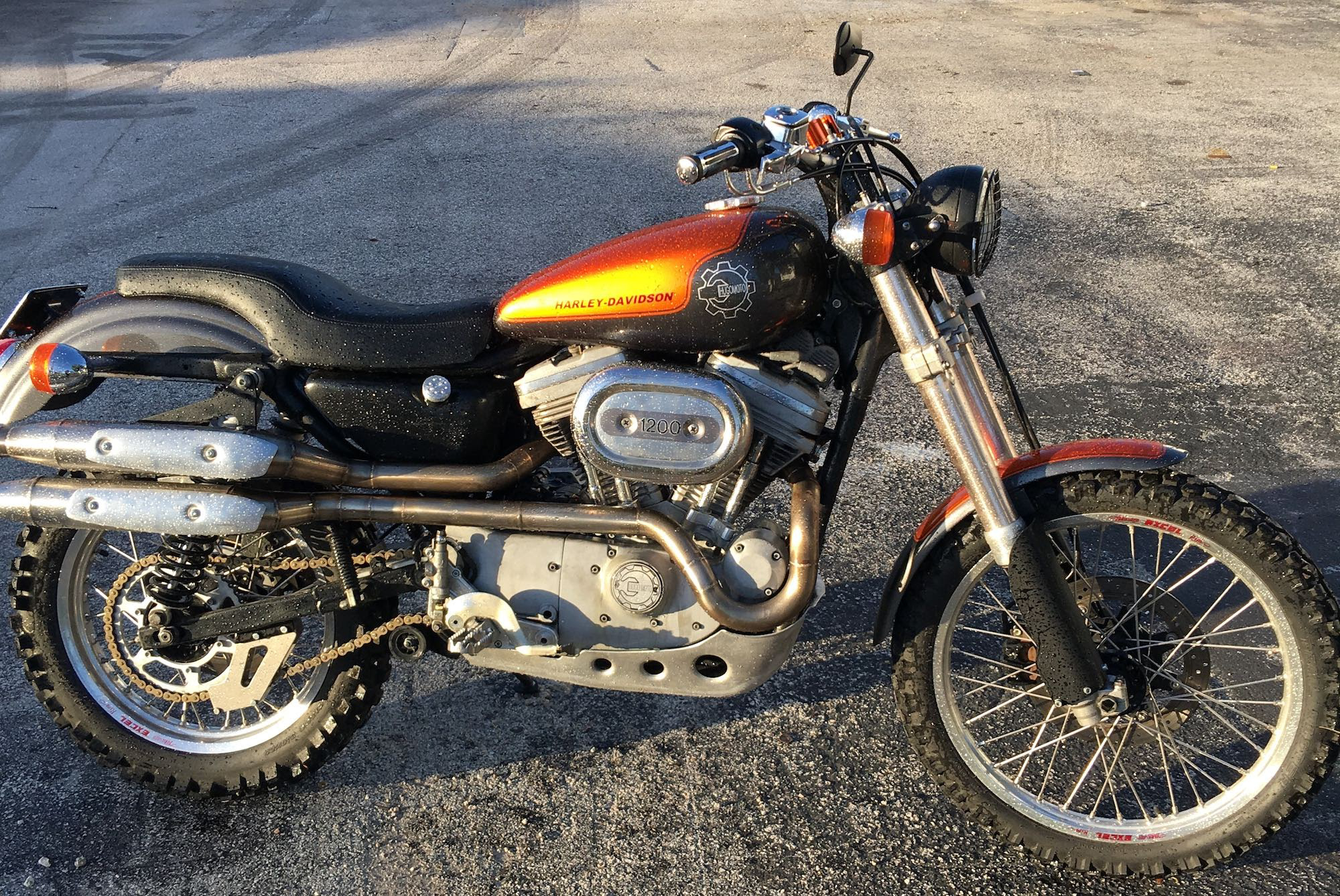 Hugo Moto Harley Davidson Sportster Scrambler Conversion Kit | Reviewmotors.co