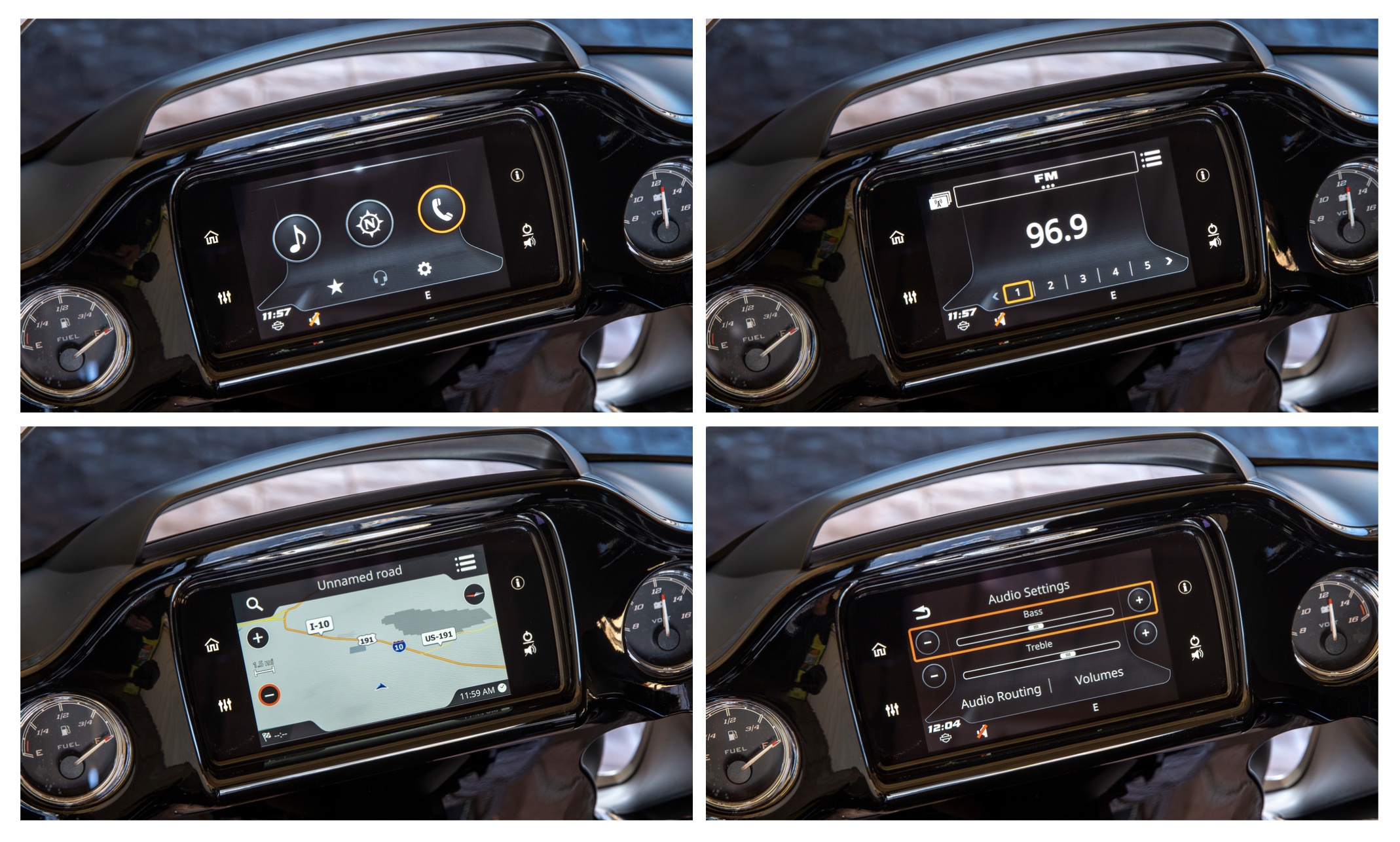2022 Harley Davidson Street Glide Dash