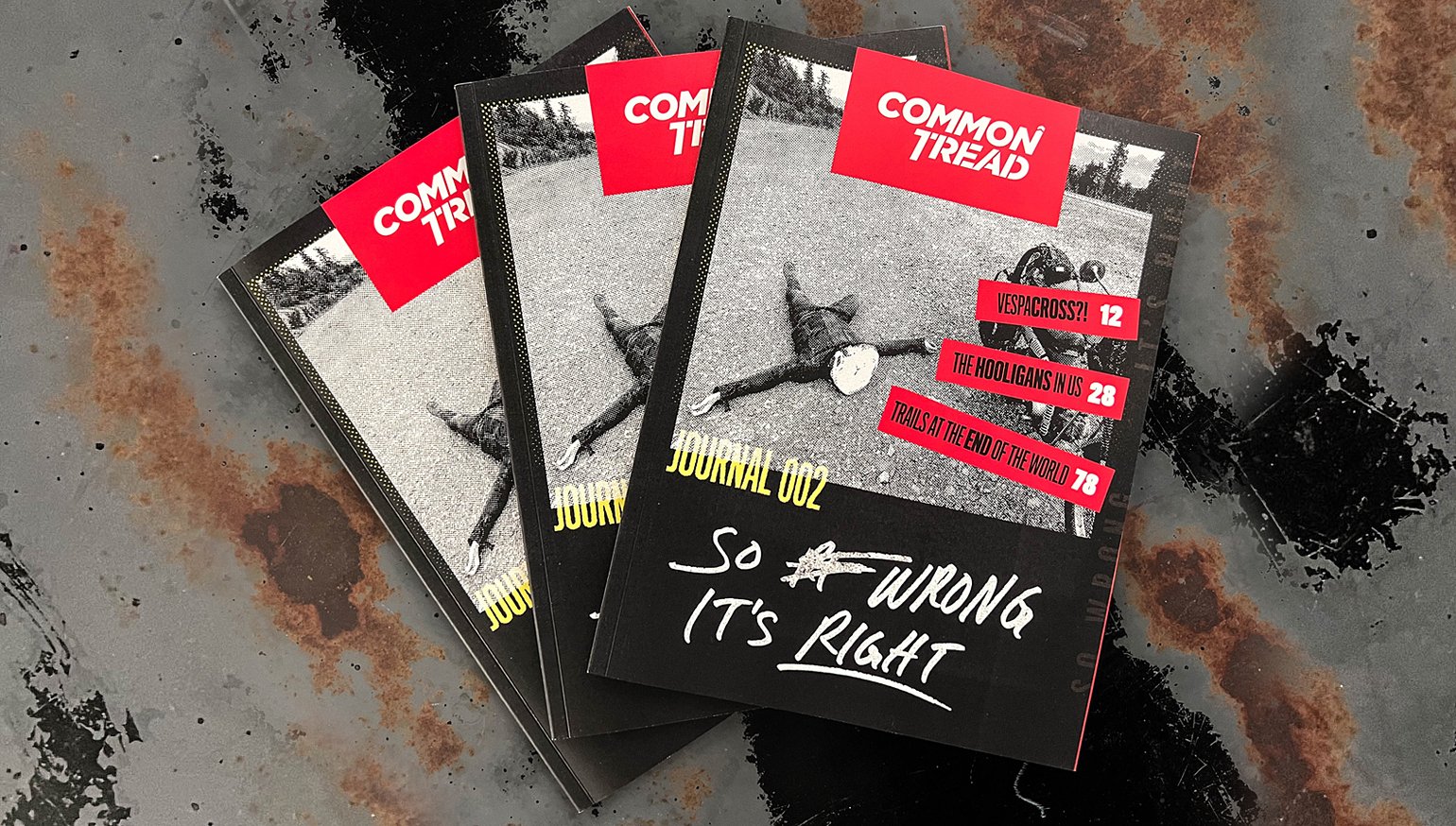 Now available: Common Tread Journal's second issue - RevZilla