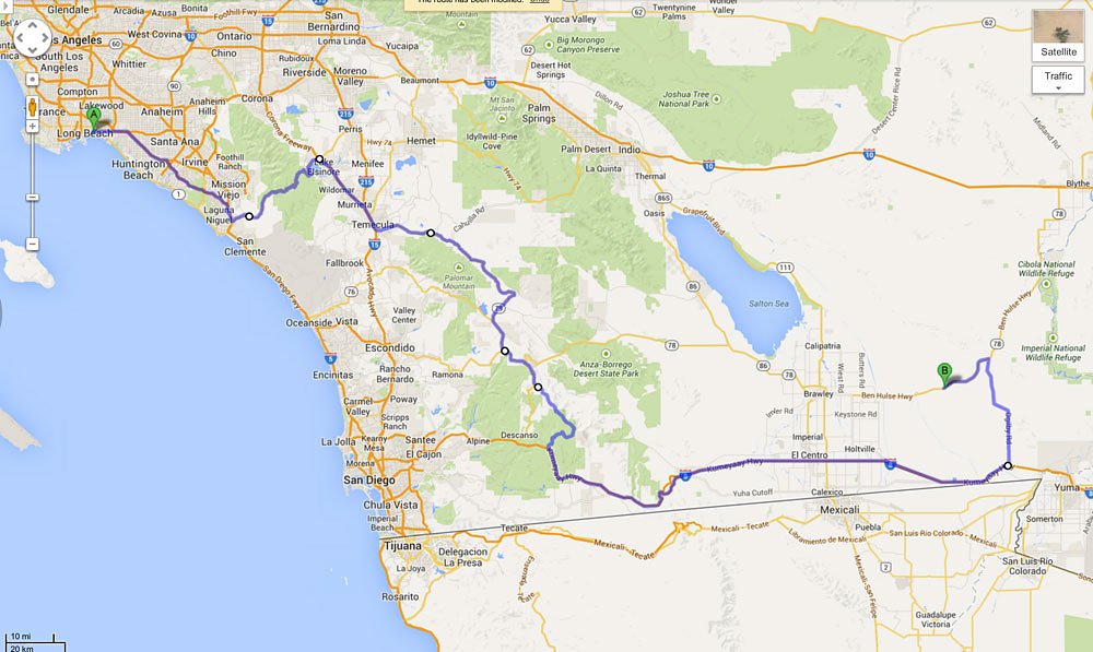 Glamis Map