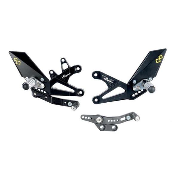 Lightech Track System Rearsets Triumph Street Triple 765 R / RS 2018 ...