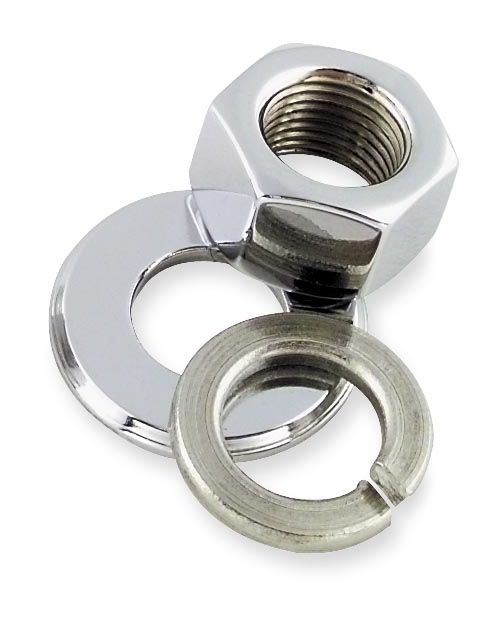 Colony Front Axle Nut For Harley 1985-1999 - RevZilla