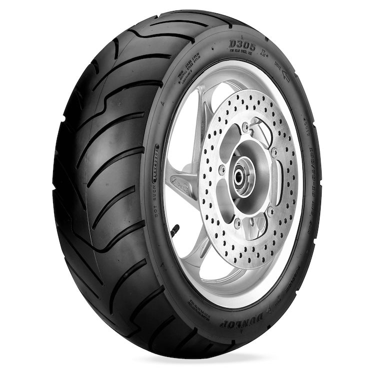 Dunlop D305 / SX01F Scooter Tire - RevZilla
