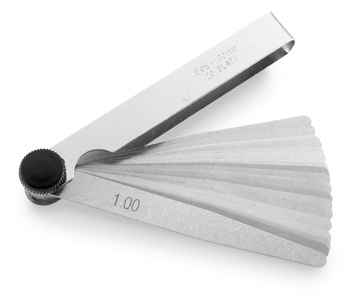 Bikemaster 20-blade Metric Feeler Gauge Set - RevZilla