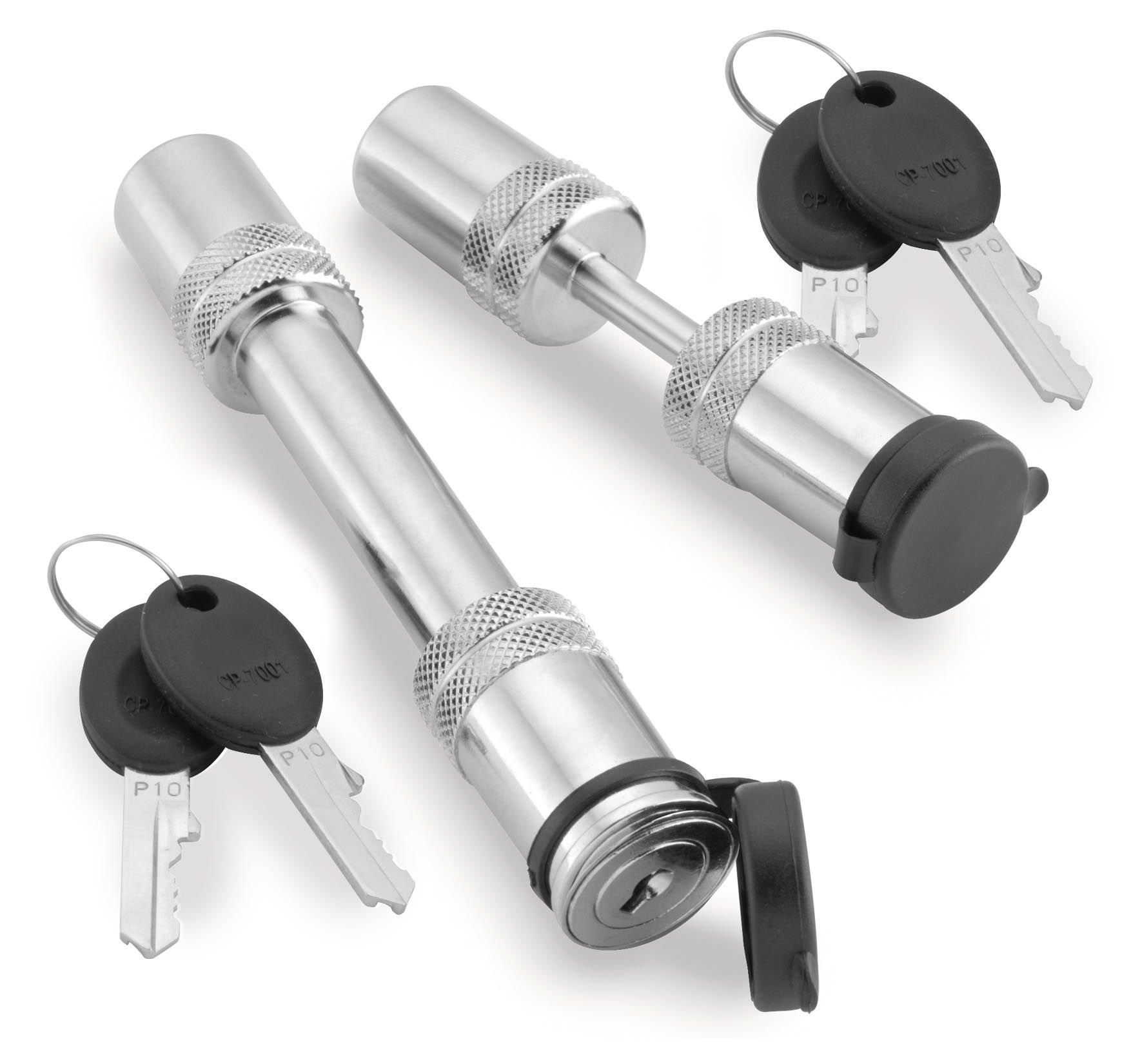 Bully Locks Hardened Steel Trailer Hitch Lock Set - RevZilla