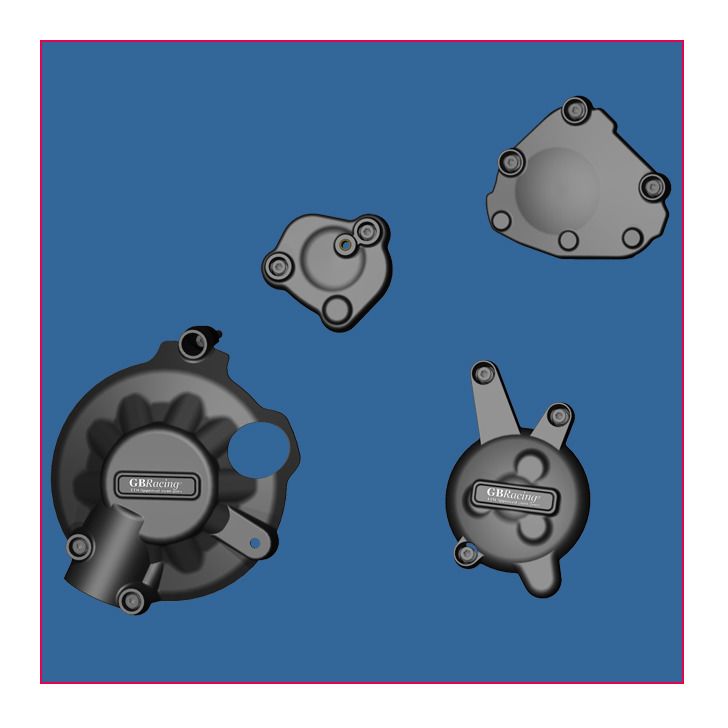 GB Racing Engine Cover Set Yamaha R1 2007-2008 - RevZilla