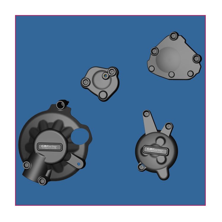 GB Racing Engine Cover Set Yamaha R1 2007-2008 - RevZilla