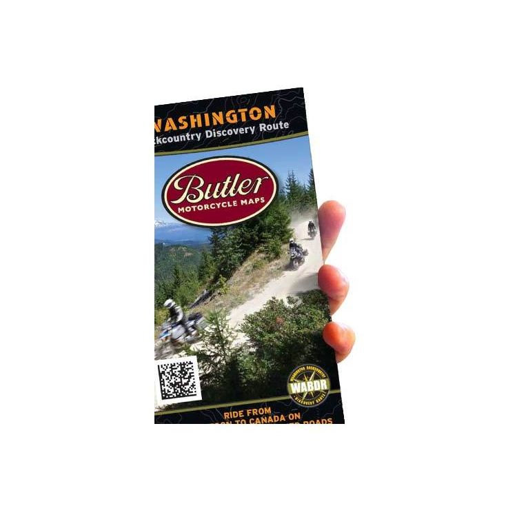 Butler Maps Washington Backcountry Discovery Route - RevZilla