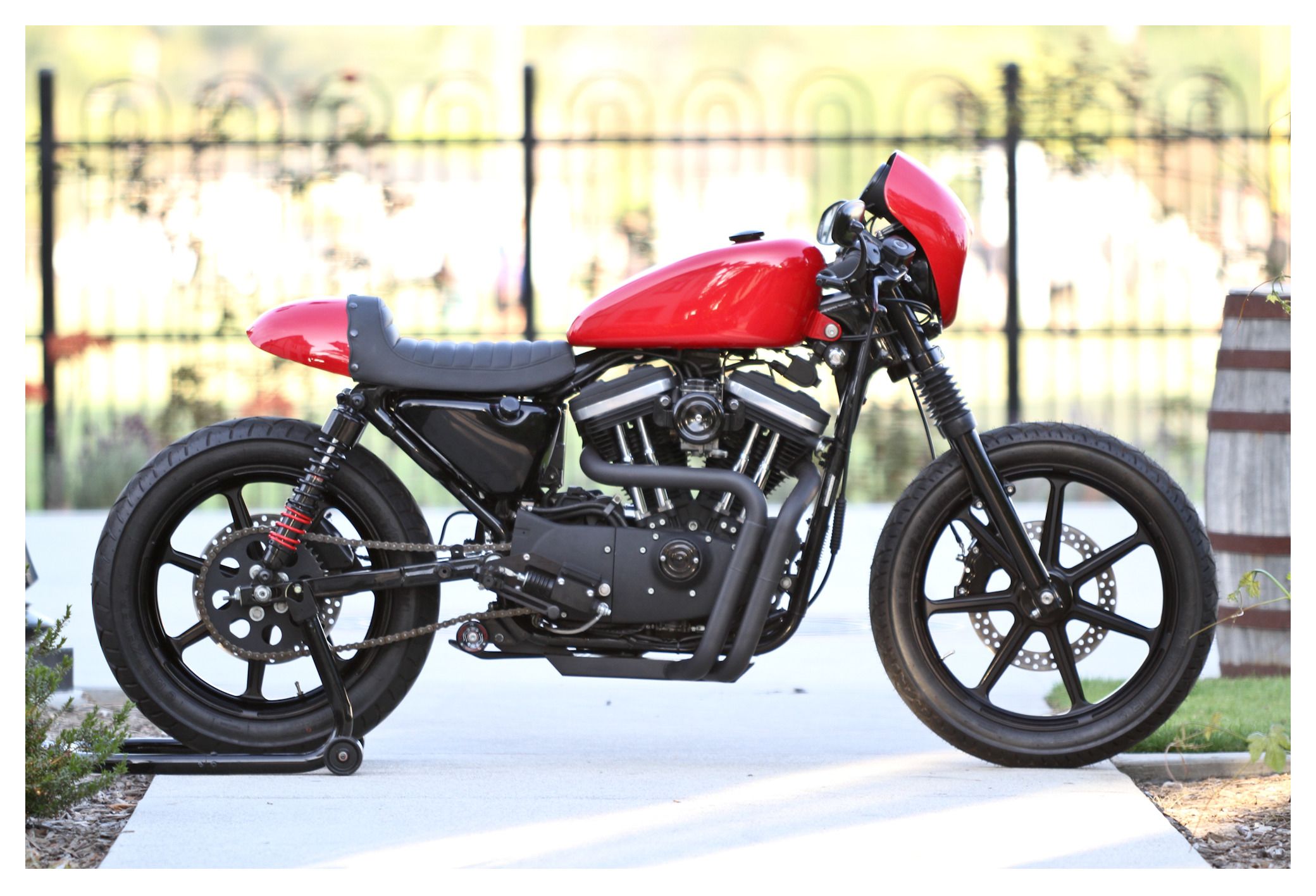 Burly Sportster Cafe