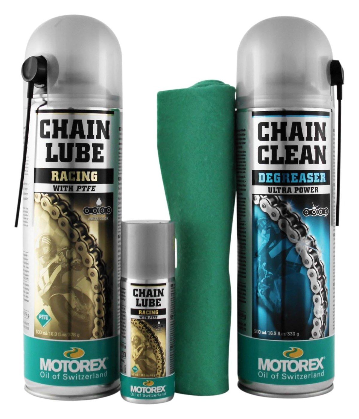 Motorex Racing Chain Clean Care Kit - RevZilla