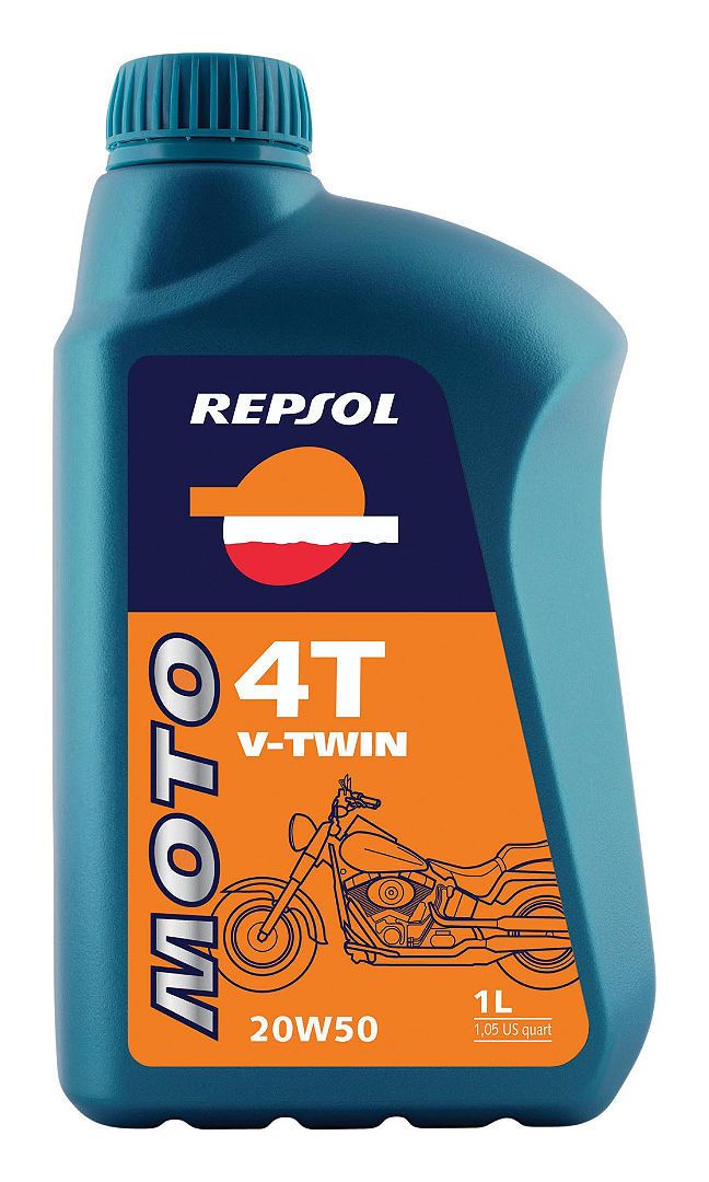 Repsol V-Twin 4T Engine Oil - RevZilla