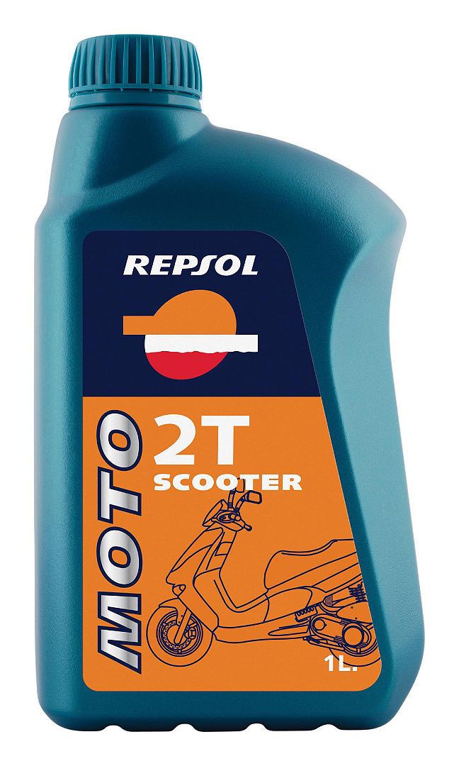 Repsol Scooter 2T Engine Oil - RevZilla