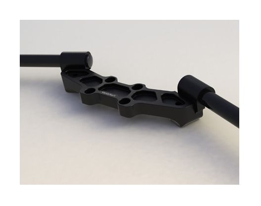 Woodcraft Clip-On Risers w/ Adapter Plate Ducati Monster 1100 / 796 ...