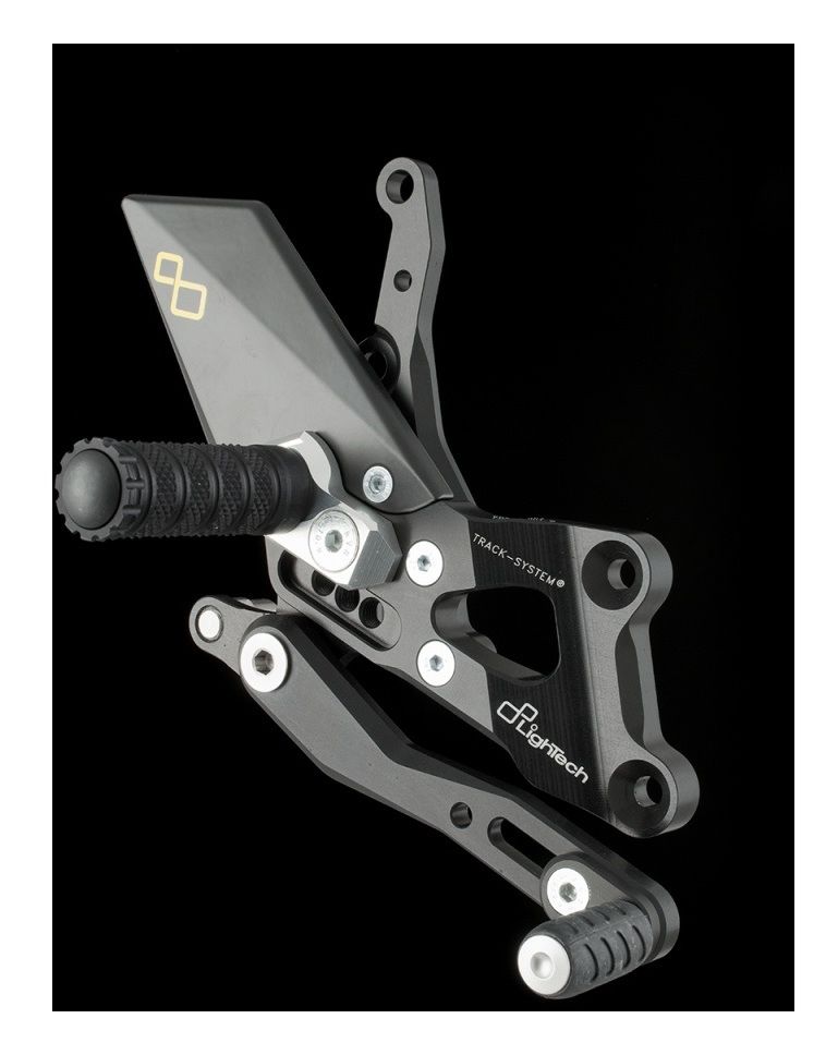Lightech Track System Rearsets Yamaha FZ8/FZ1 - RevZilla