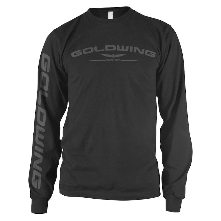 Honda Goldwing Long-Sleeve T-Shirt | 10% ($4.00) Off! - RevZilla