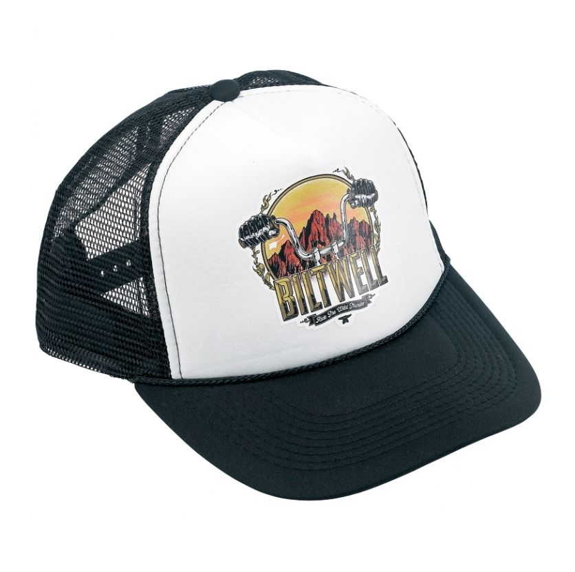 Biltwell Ride the Wild Thunder Trucker Hat - RevZilla