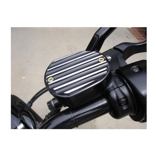 Joker Machine Finned Front Brake Master Cylinder Cover For Harley ...