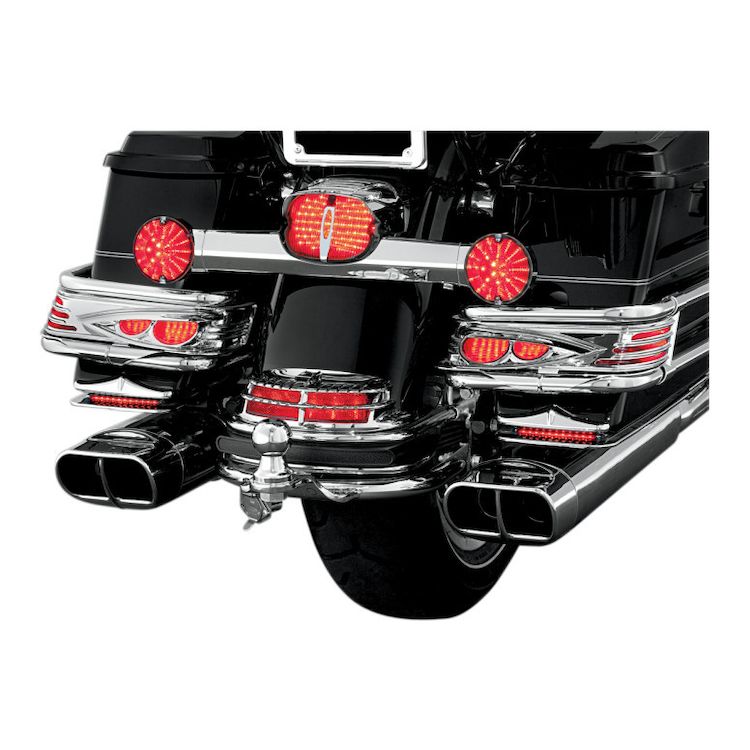 Kuryakyn Aerion LED Saddlebag Light Bars For Harley Electra Glide 1997 ...