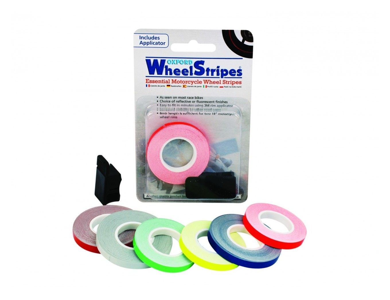 Oxford Wheel Stripes With Applicator - RevZilla