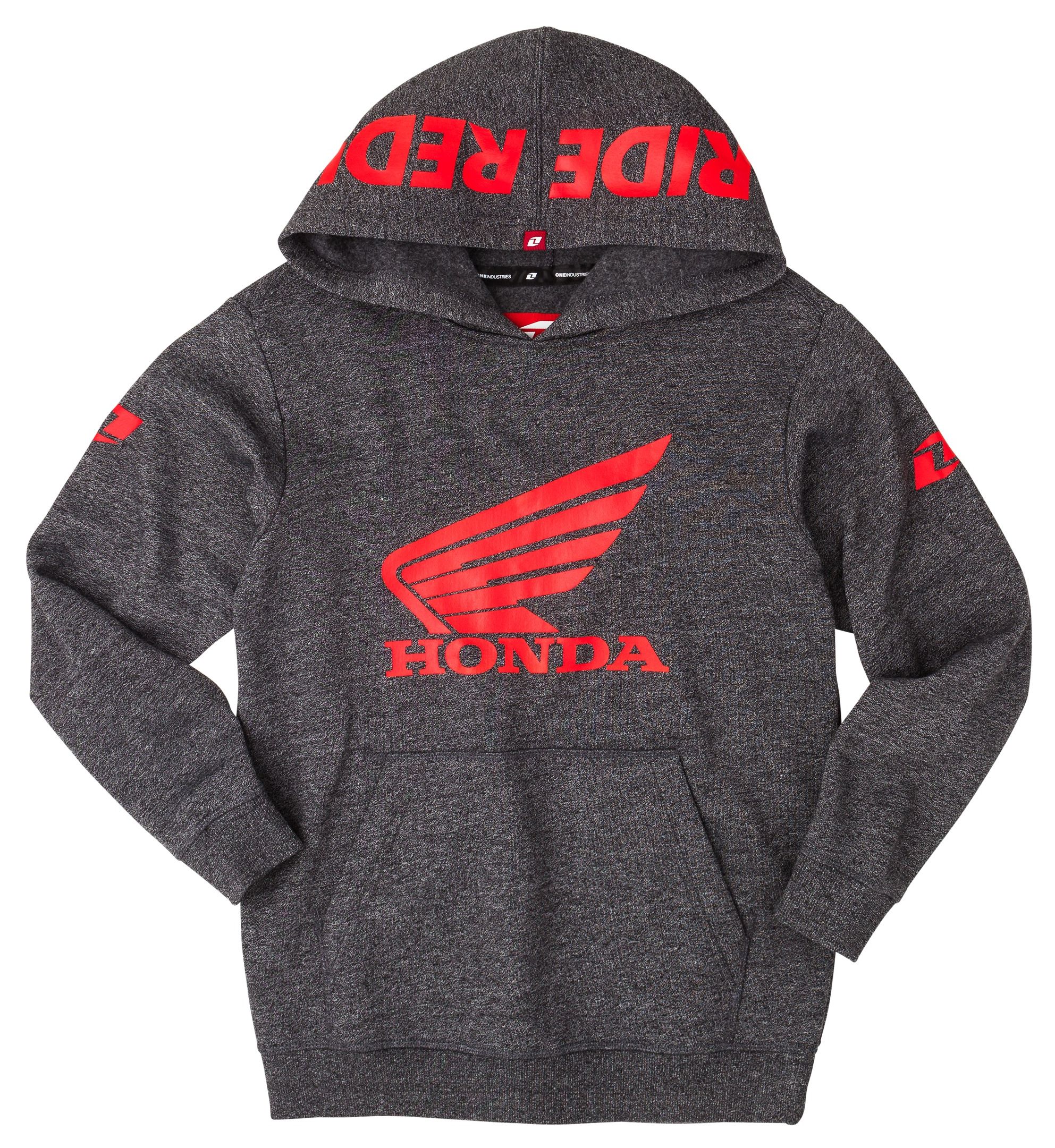 One Industries Youth Honda Ride Red Hoody - RevZilla