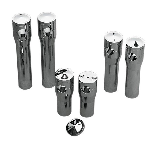 Accutronix 1" Risers For Harley Springer - RevZilla