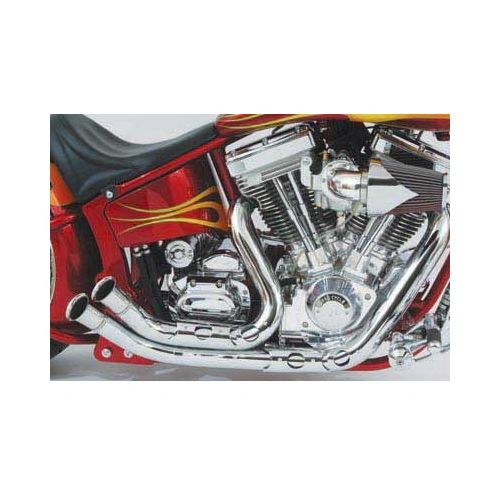 Santee Skirt Blower Pipes By Paul Yaffe For Harley Softail 2012-2017 ...