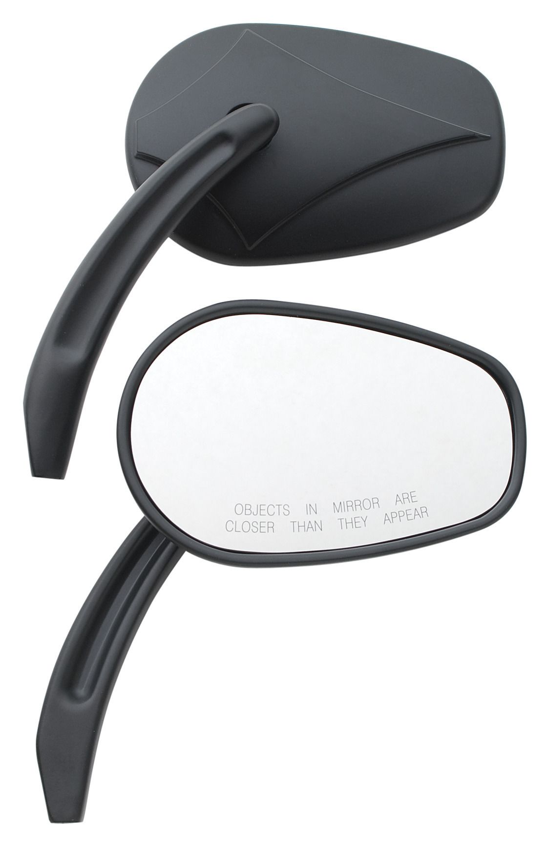 Custom Chrome Arrow Head Billet Mirror Set For Harley | 10% ($6.50) Off ...