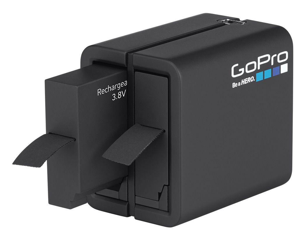 GoPro Hero4 Dual Battery Charger With Battery - RevZilla