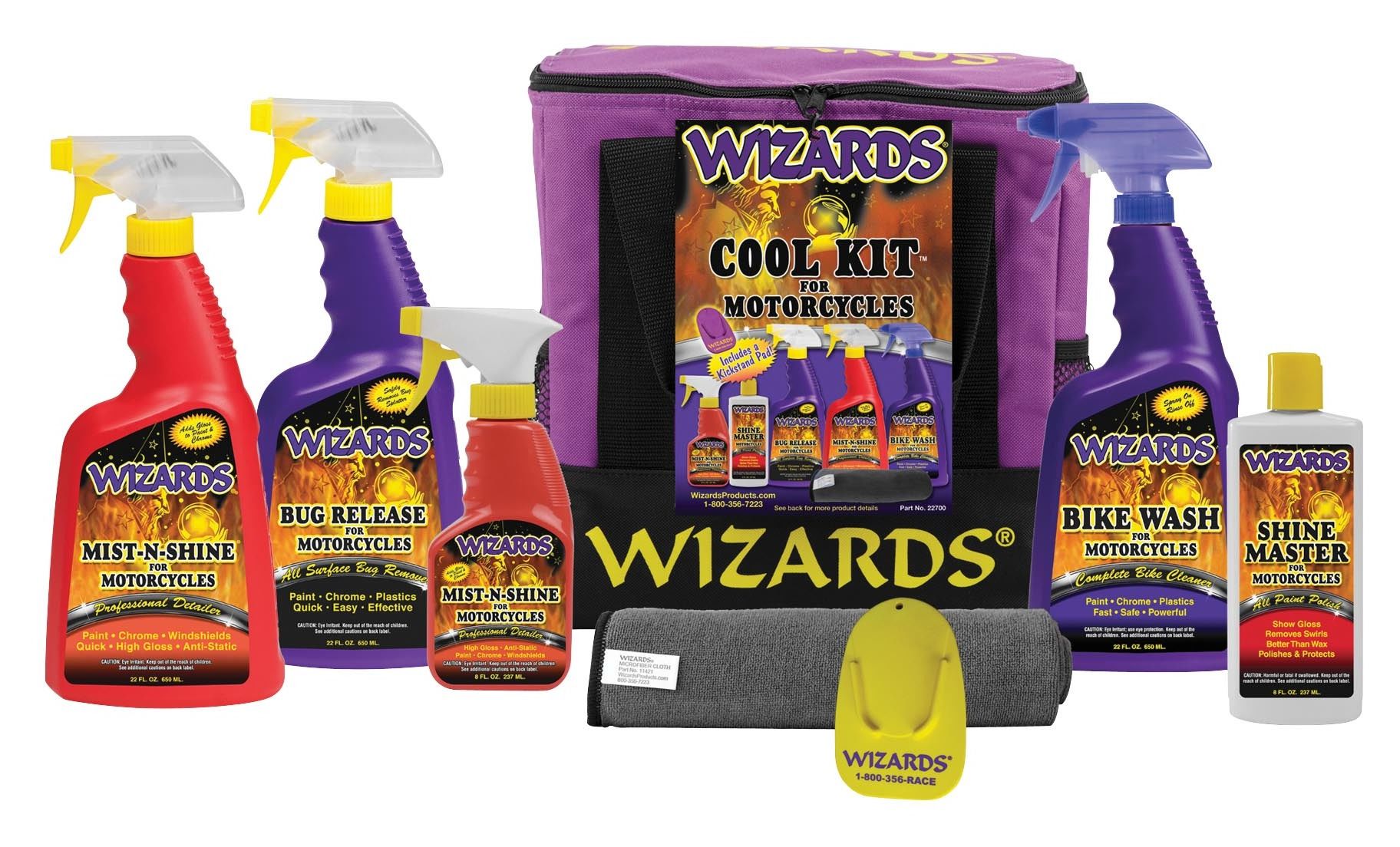 Wizards Cool Cleaning Kit | 10% ($8.40) Off! - RevZilla