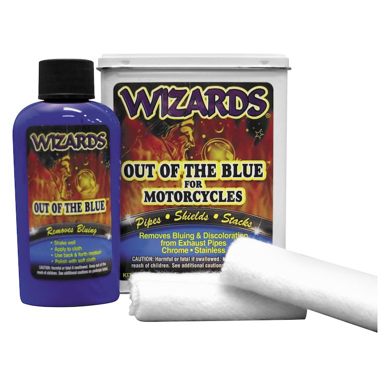 Wizards Out Of The Blue Chrome Kit | 10% ($1.60) Off! - RevZilla