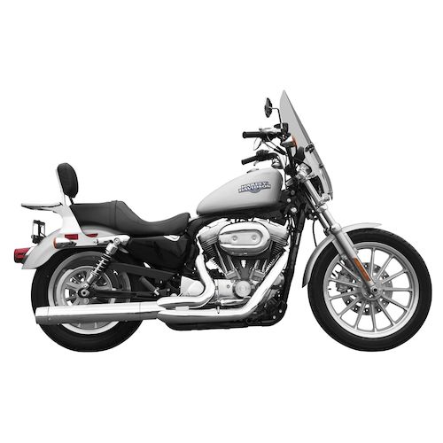 Harley 2 Into 1 Exhaust Shootout - MagnaFlow Performer Chrome 2-1 2 ...
