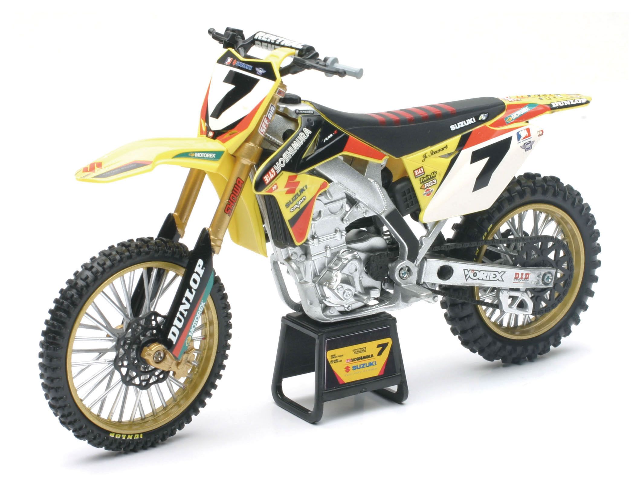 New Ray Toys Yoshimura Suzuki RM-Z450 James Stewart 1:12 Model | 10% ...