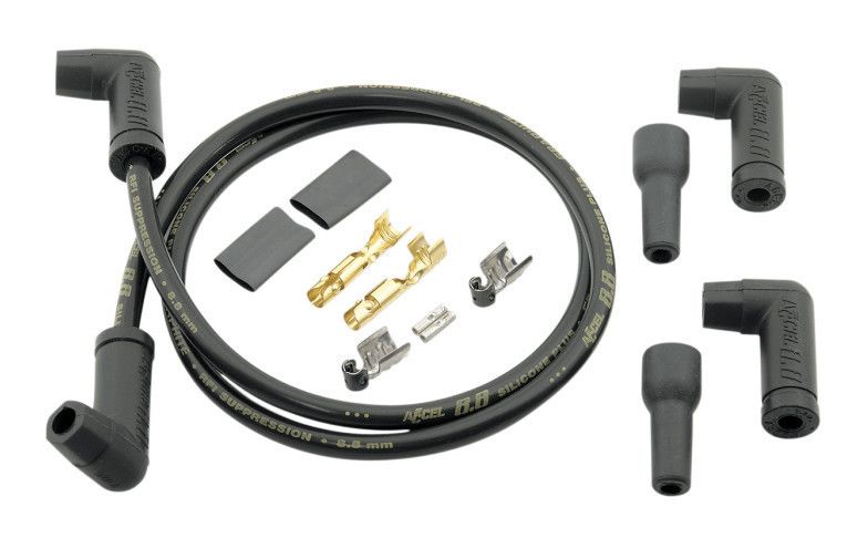 Accel 8.8mm Universal Spark Plug Wire Kits - RevZilla