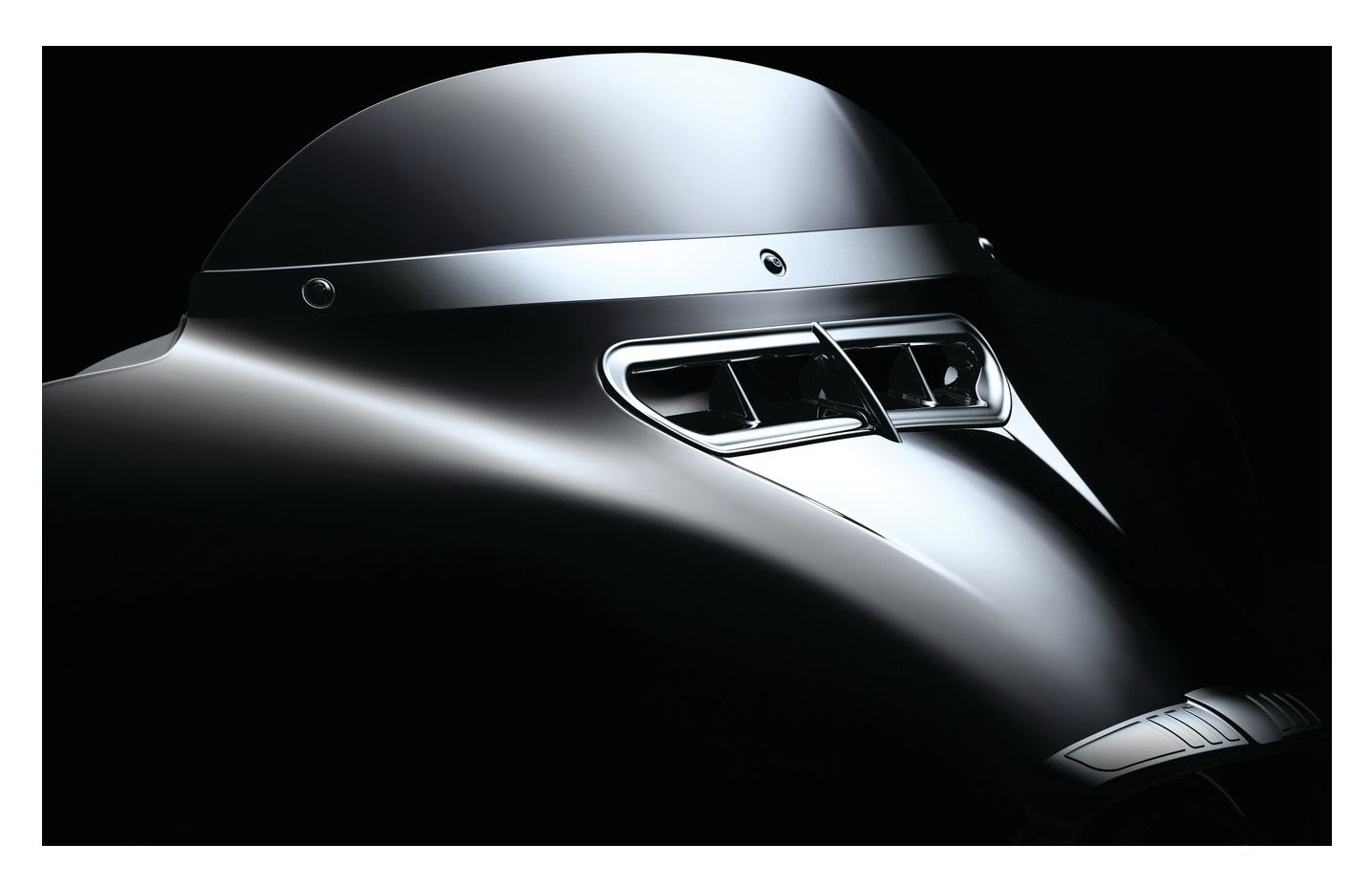 Kuryakyn Fairing Windshield Trim For Harley Touring 2014-2025 - RevZilla