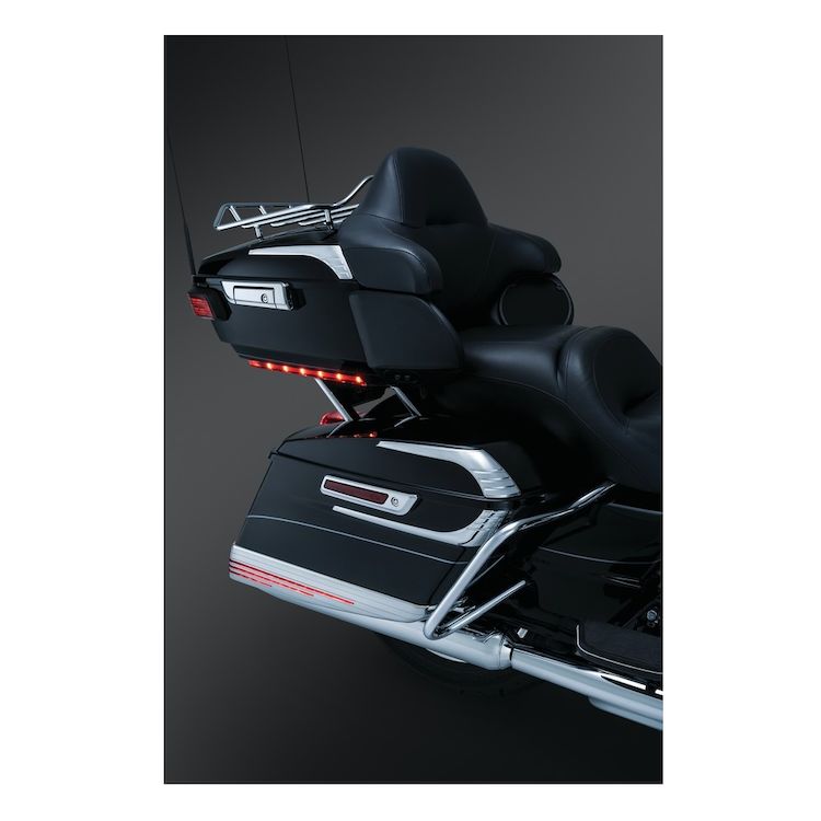 Kuryakyn Tri-Line Saddlebag Lid Accents For Harley Touring 2014-2024 ...