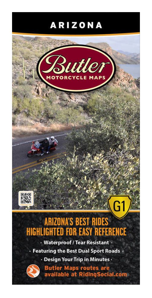 Butler Maps Arizona - RevZilla