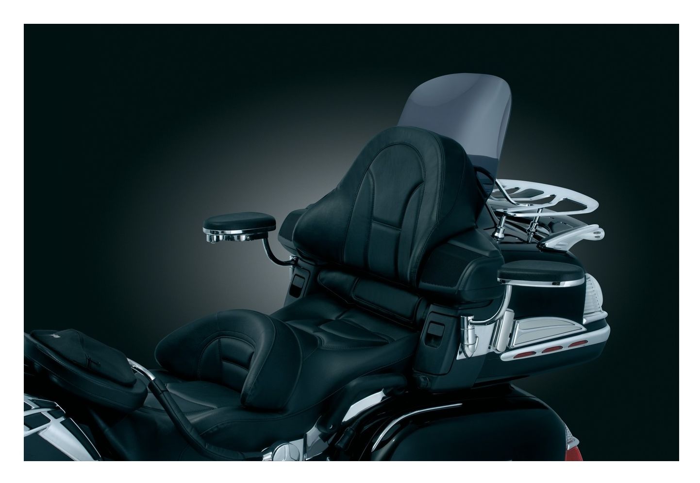 Kuryakyn Passenger Backrest Cover With Comfort Wedge For Honda GoldWing ...