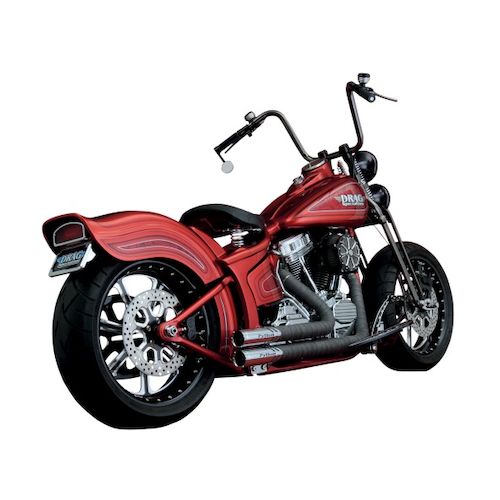 Python Throwback Exhaust For Harley - RevZilla