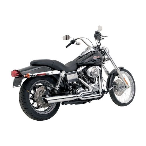 Python 2-Into-1 Exhaust For Harley - RevZilla