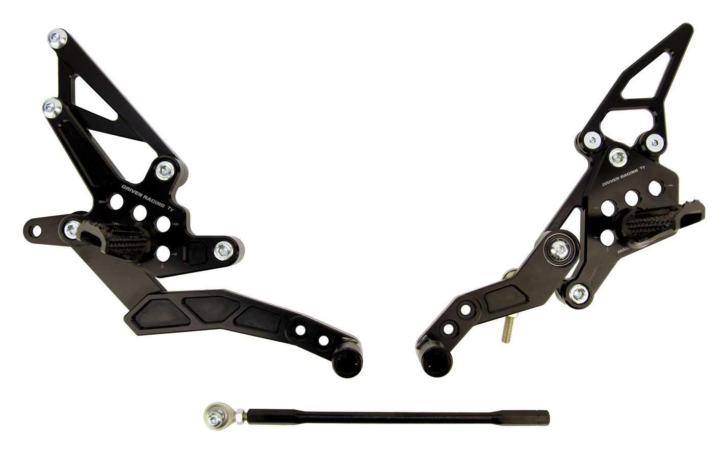 Driven Racing TT Rearsets Yamaha FZ-07 / MT-07 / XSR700 | 10% ($49.90 ...