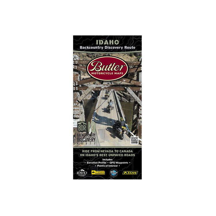 Butler Maps Idaho Backcountry Discovery Route - RevZilla