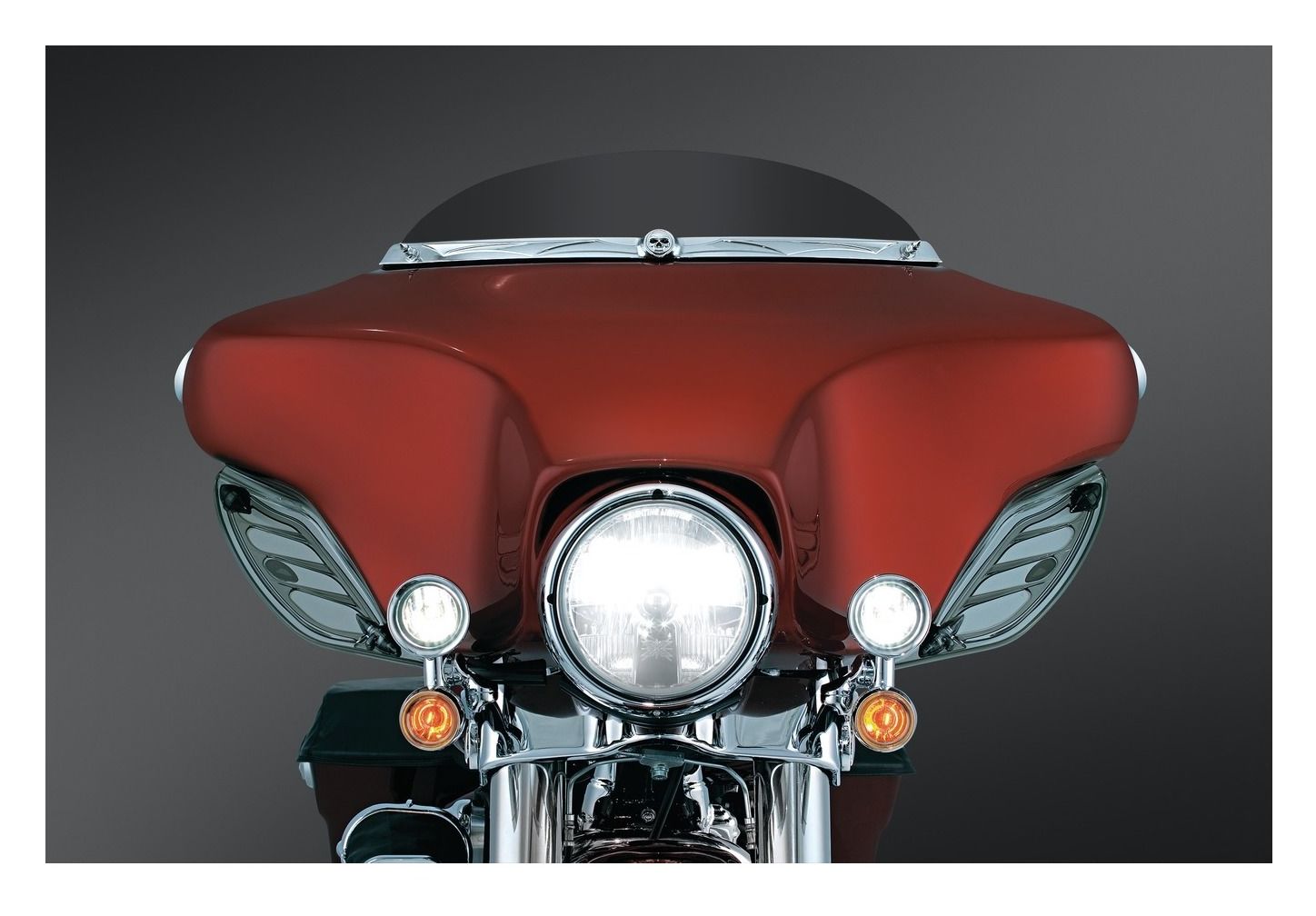 Kuryakyn Airmaster Windshield For Harley Touring 1996-2013 - RevZilla