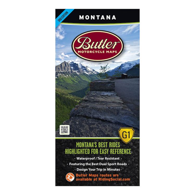 Butler Maps Montana - RevZilla