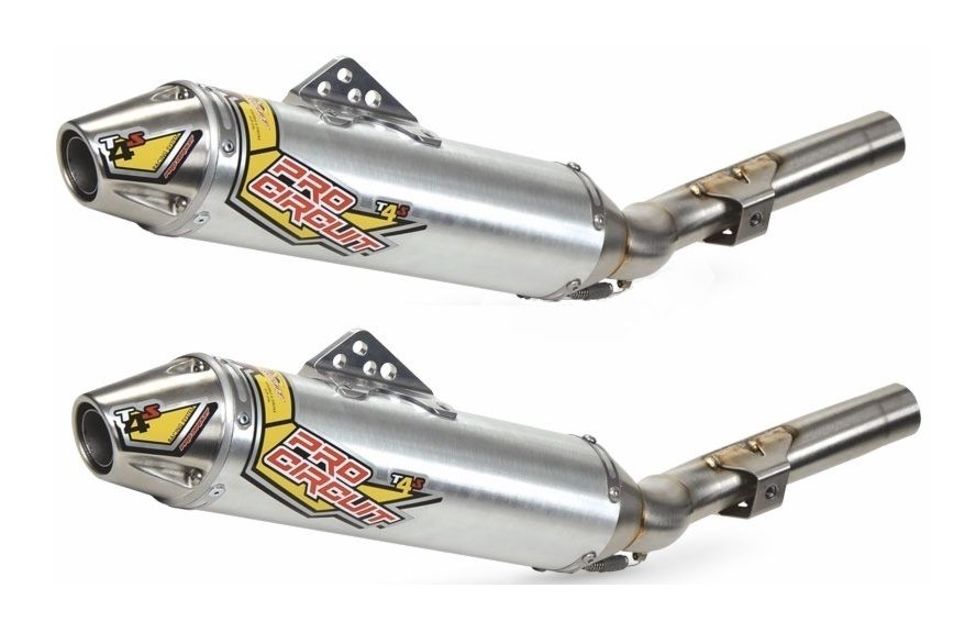 Pro Circuit T-4 Slip-On Exhaust Honda CRF250R 2006 | 5% ($44.45) Off ...