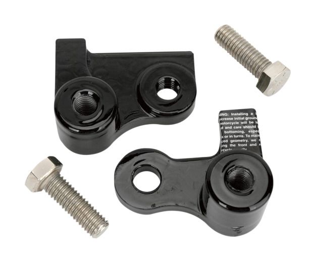 Burly Rear Shock Lowering Kit For Harley Dyna 2006-2017 - RevZilla