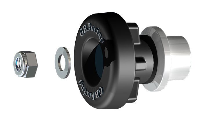 GB Racing Replacement Front Axle Protector Triumph Daytona 675/R/Street ...