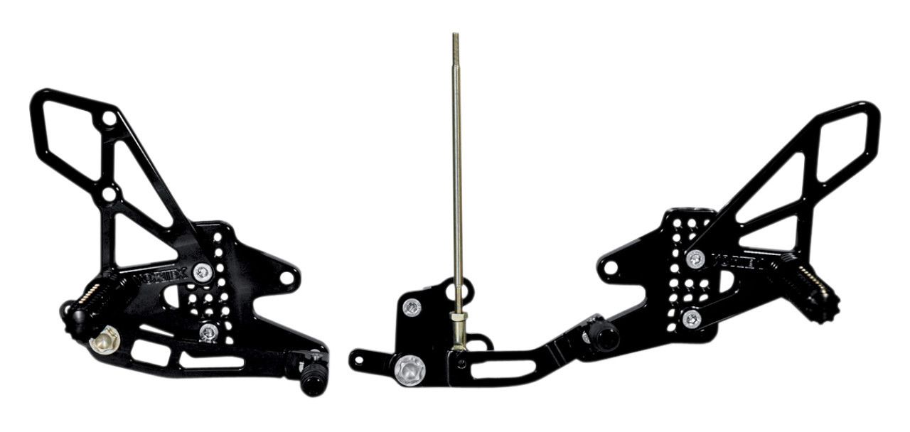 Vortex Adjustable Rearsets Yamaha FZ1 / FZ8 | 10% ($41.89) Off! - RevZilla