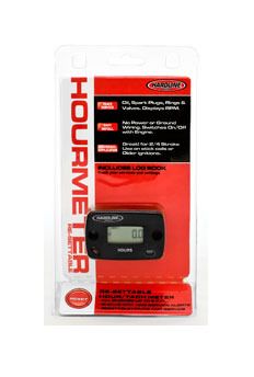 Hardline Resettable Hour Meter / Tachometer - RevZilla