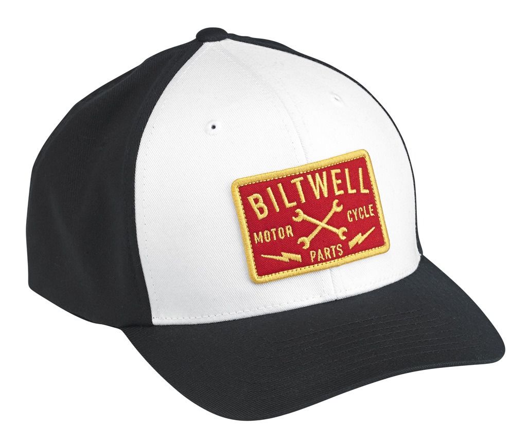 Biltwell Patch Fitted Baseball Hat - RevZilla