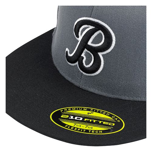 Biltwell Capital B Fitted Baseball Hat - RevZilla